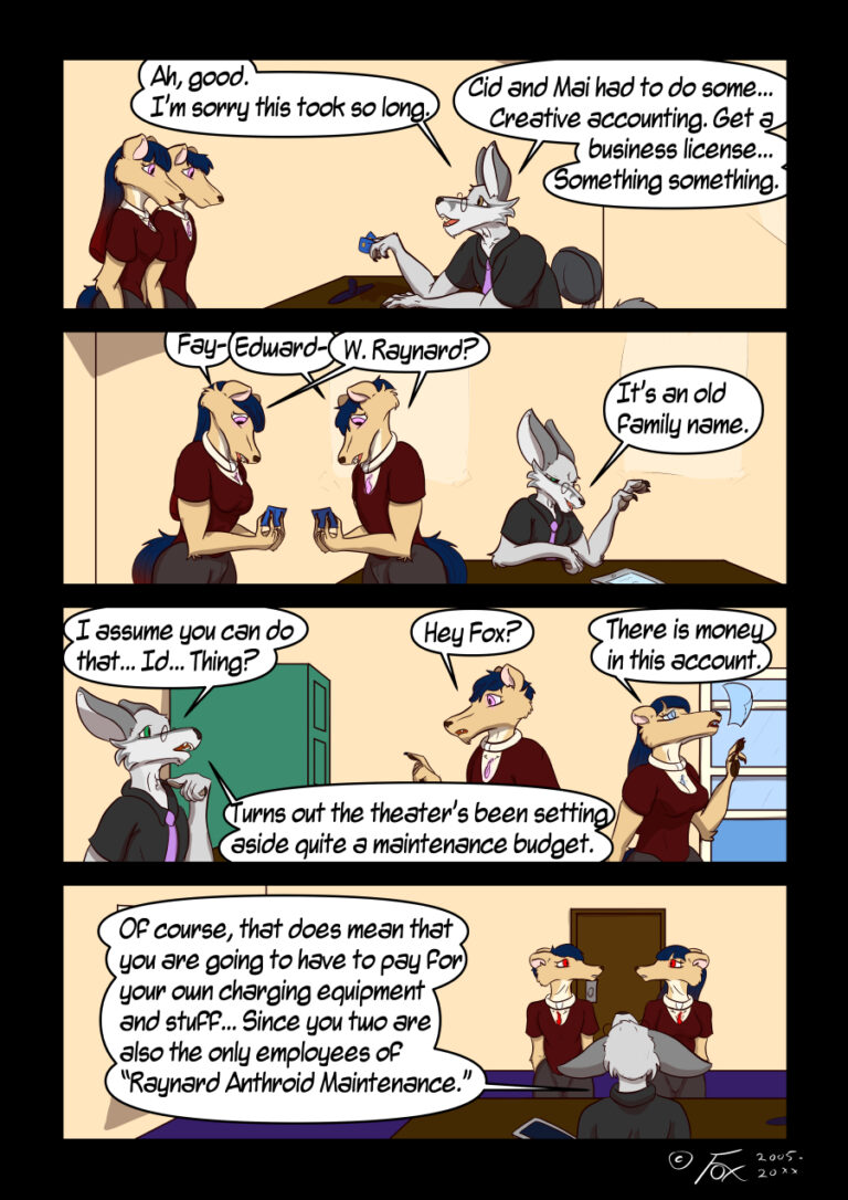 Raynard Anthroid Maintenance – Hey Fox